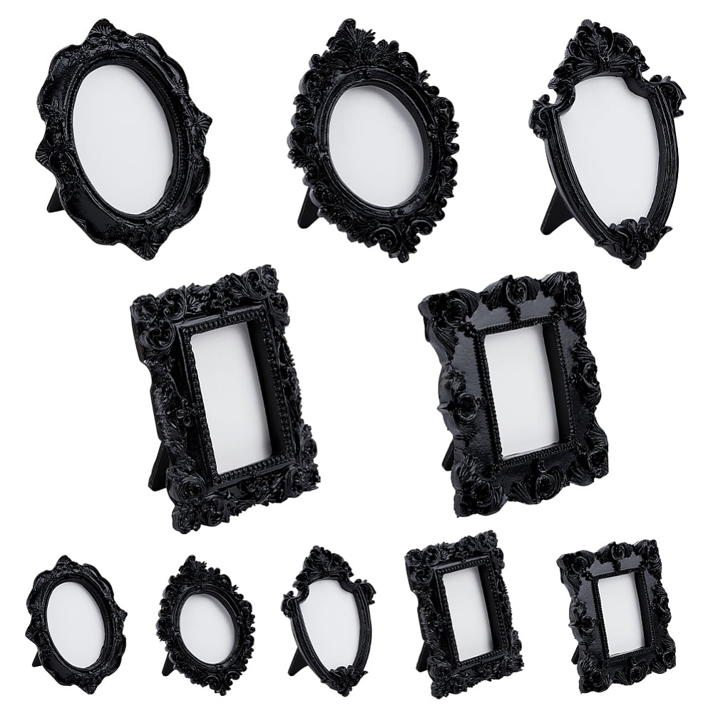 2 Set 5Pcs Retro Resin Photo Frames Sets for Pictures Embossed Photo ...