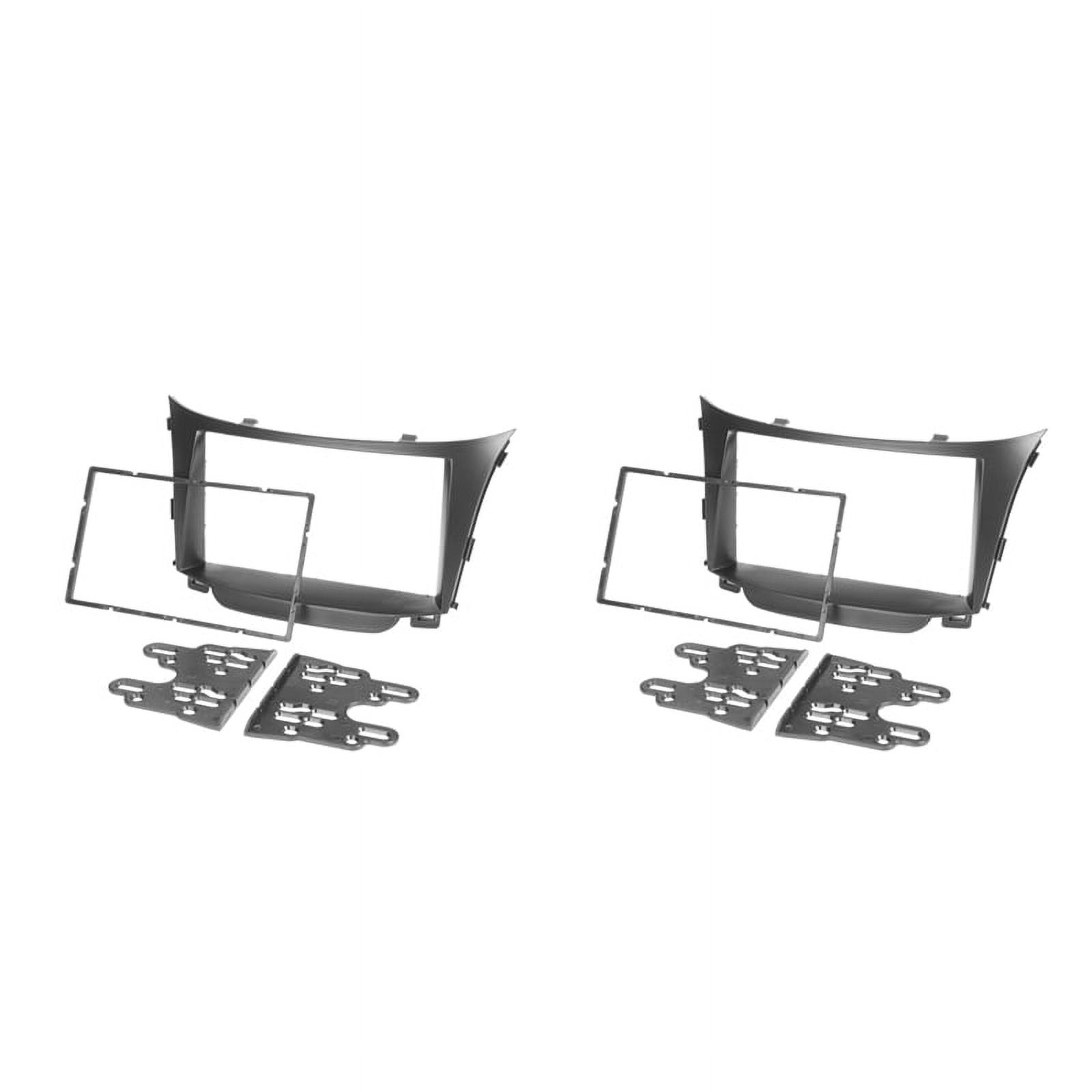 2 Set Car 2 Din Car Radio Stereo Fascia Dash Frame Panel Adaptor for ...