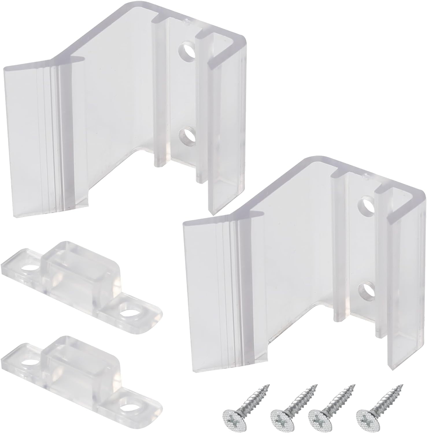 (2-Set, Clear RV Sliding Mirrored Door Latch H527 Universal Mirror ...