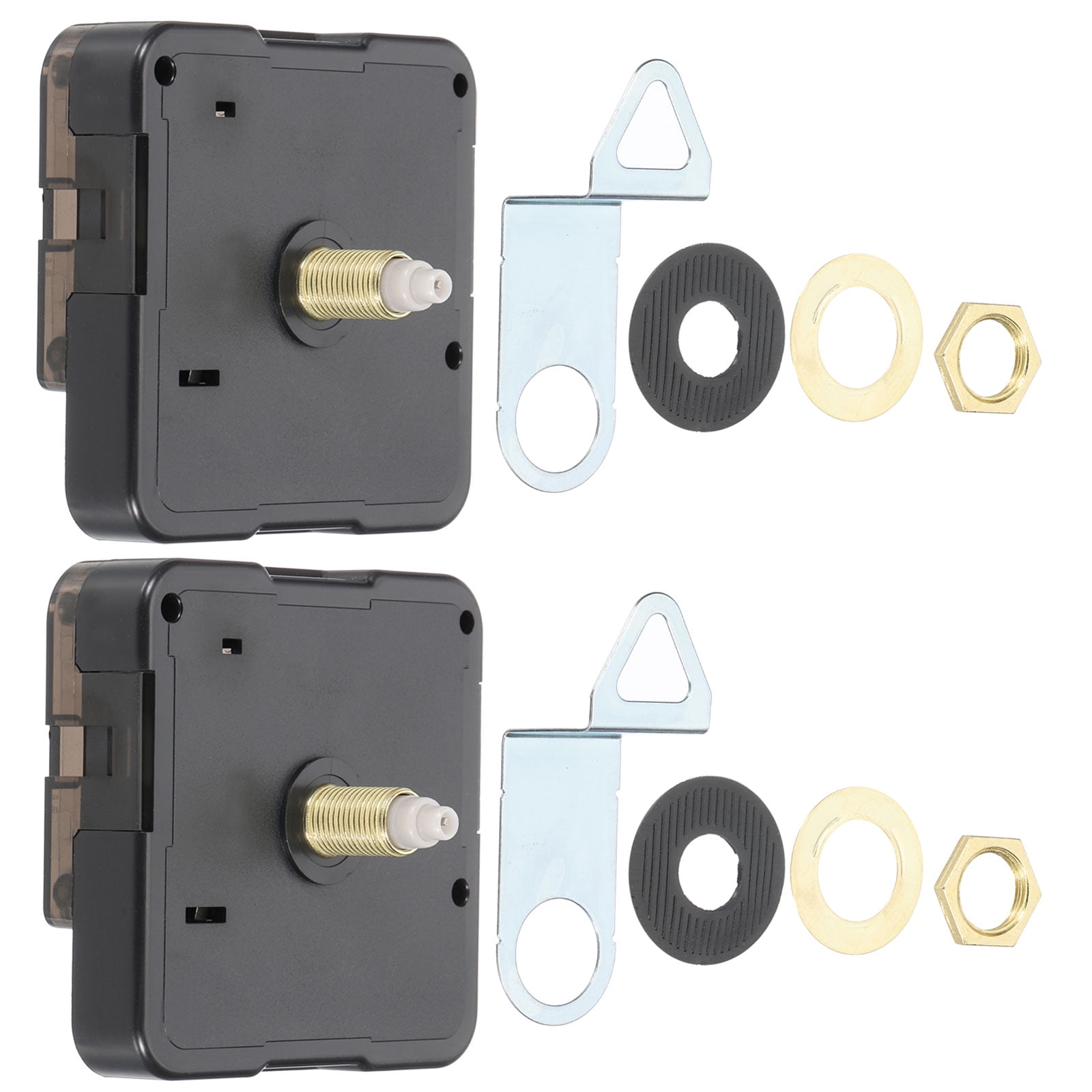 2 Set Clock Mechanism Replacement, , Quartz Clock Mechanism Battery ...