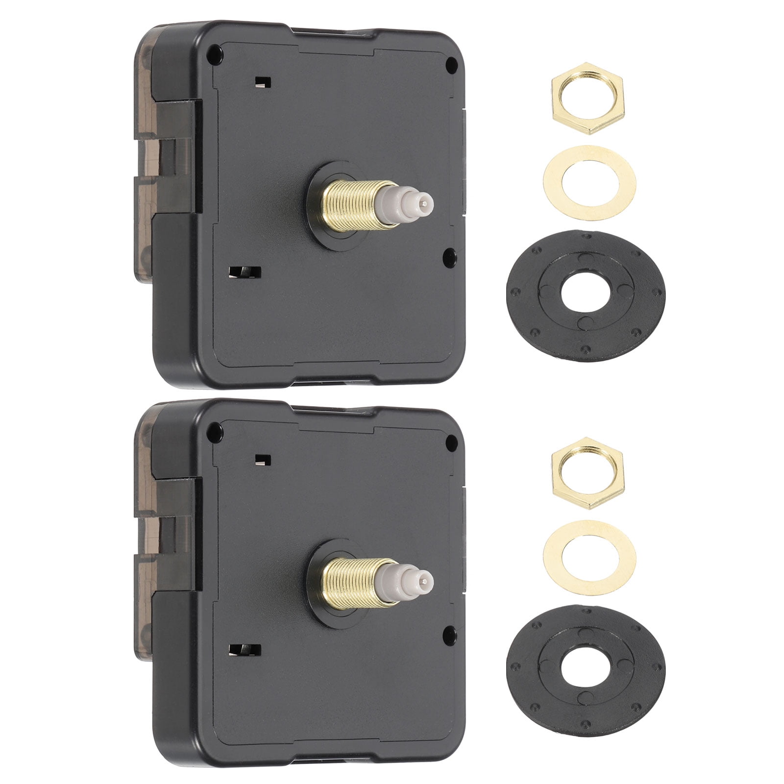 2 Set Clock Mechanism Replacement, Quartz Clock Mechanism Battery ...