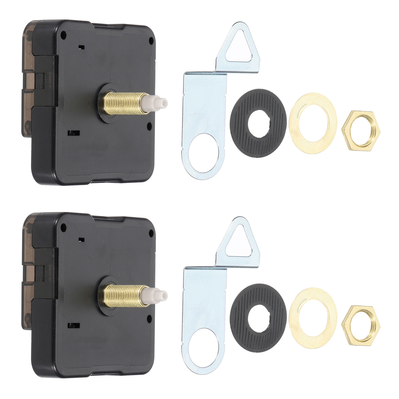2 Set Clock Mechanism Replacement, , Quartz Clock Mechanism Battery ...