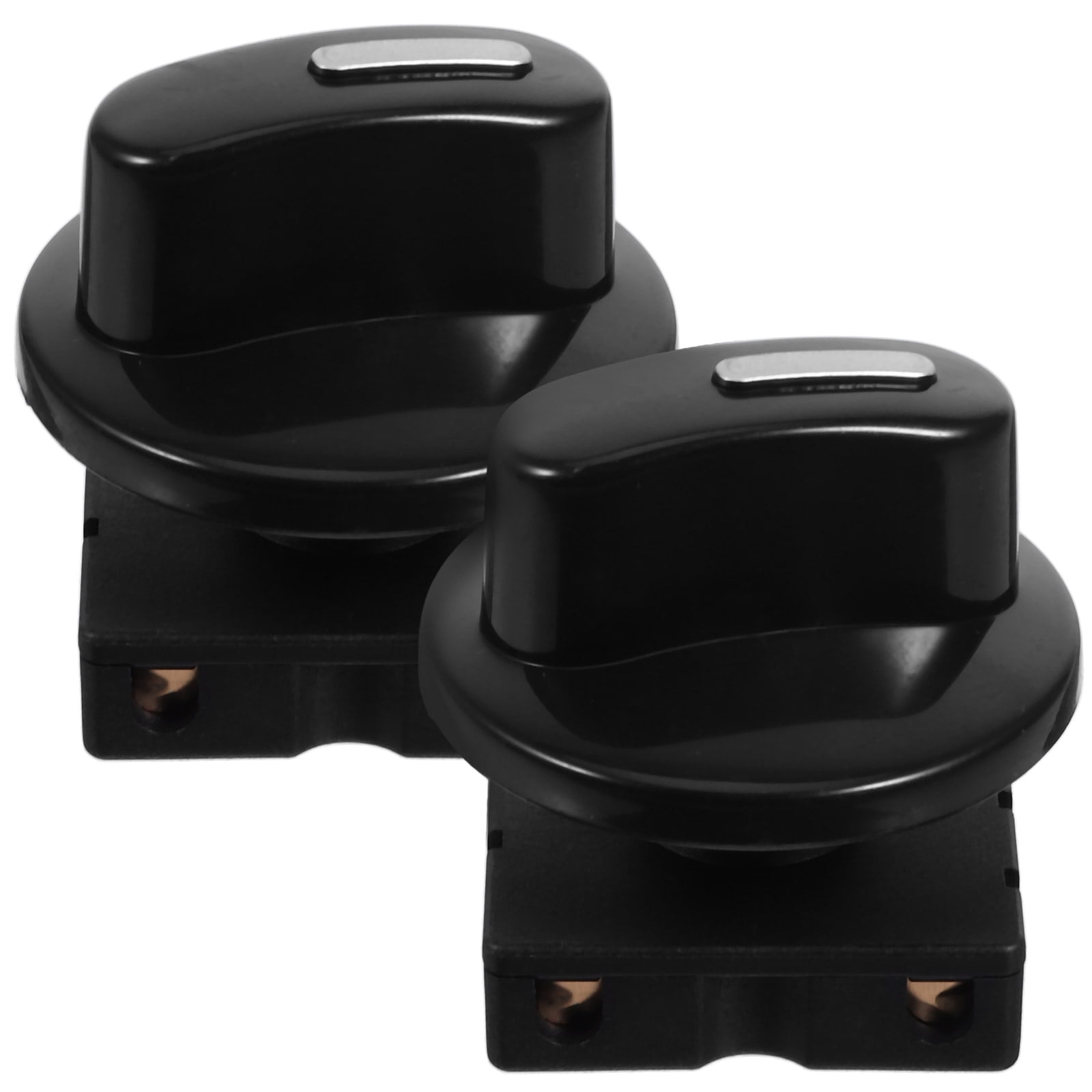 2 Set D Hole Rotary Timer Control Switch 3- Black - Walmart.com