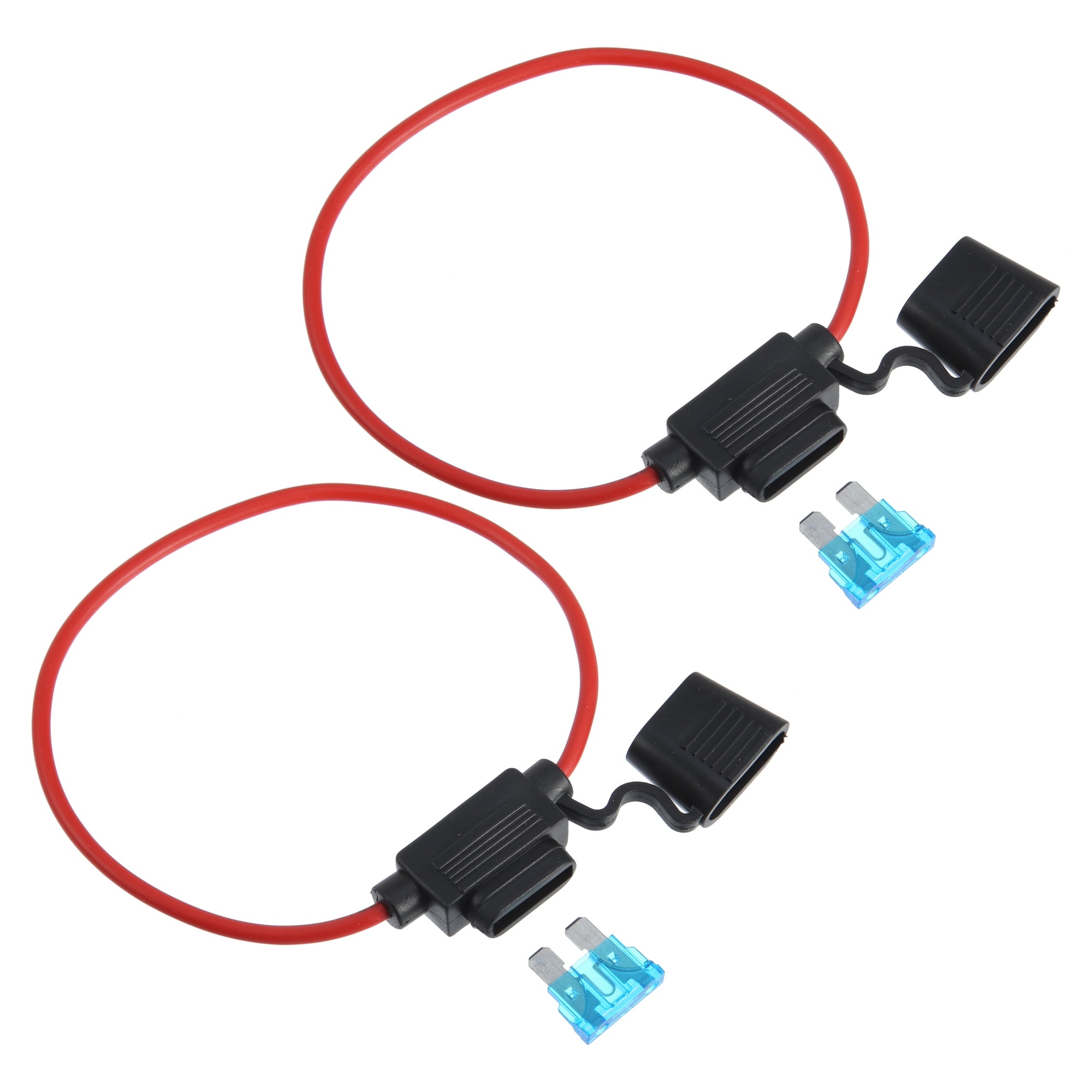 2 Set DC 32V 14 Gauge Car in Line ATC Blade Style Inline Fuse Holder ...