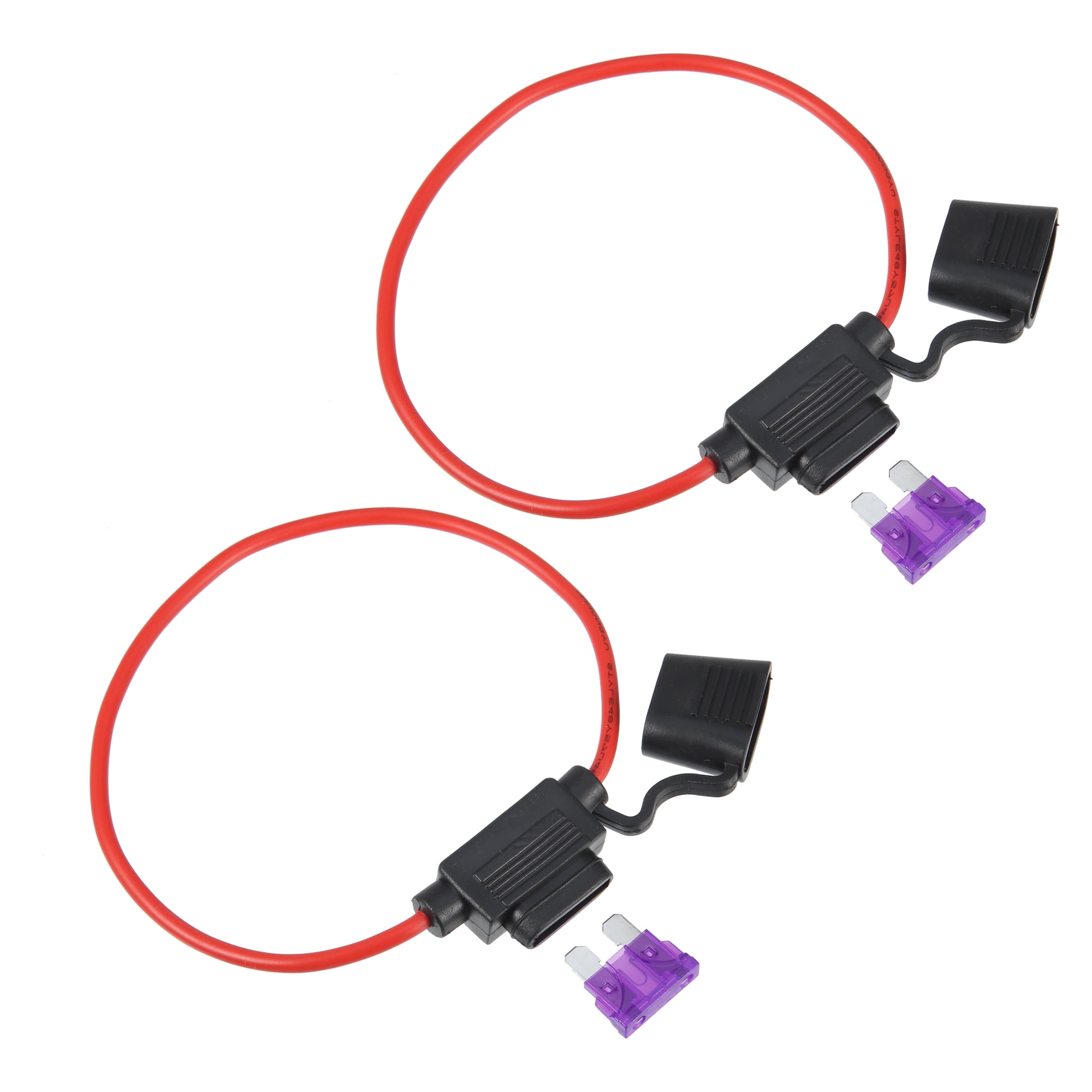 2 Set DC 32V 14 Gauge Car in Line ATC Blade Style Inline Fuse Holder ...