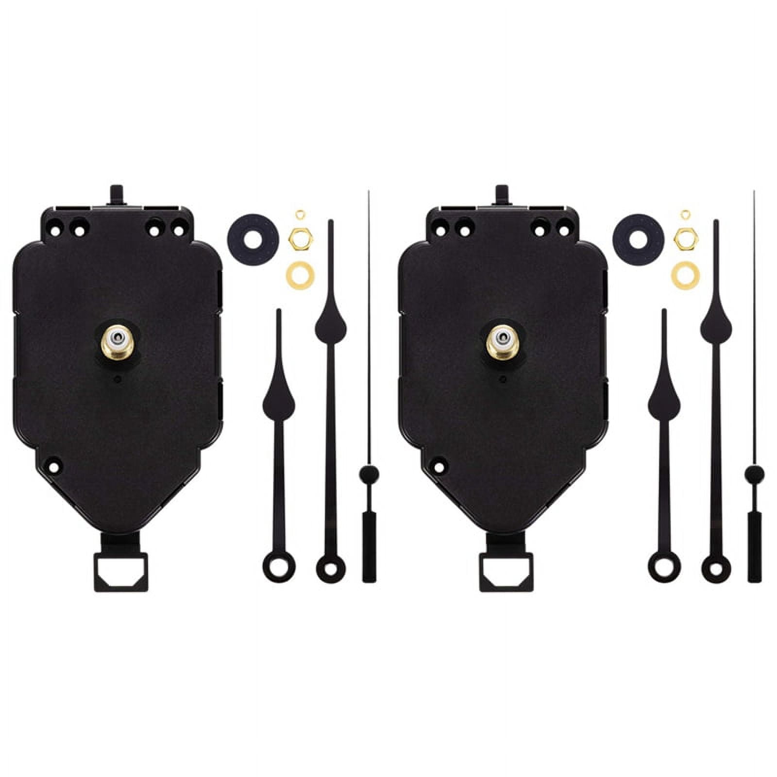 2 Set DIY Clock Movement Kit Oscillating Movement with Hands Quartz ...