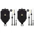 2 Set DIY Clock Movement Kit Oscillating Movement with Hands Quartz ...