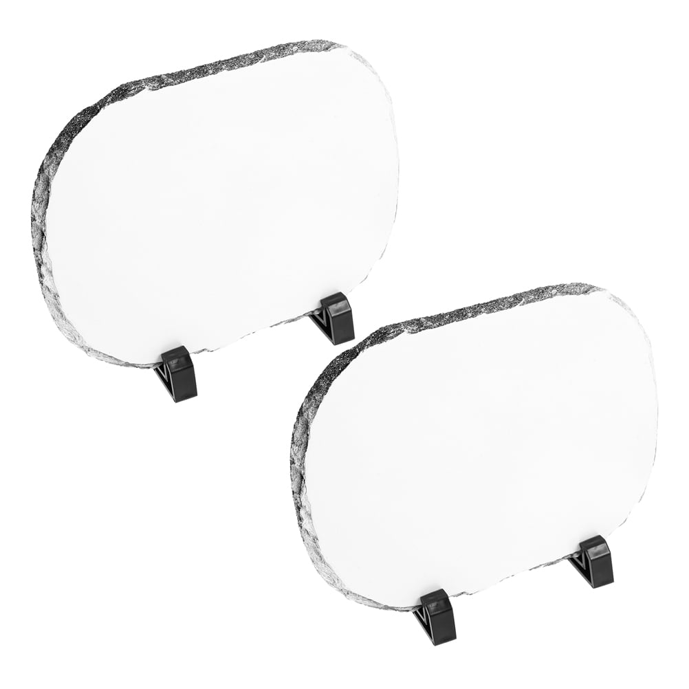 2 Set DIY Sublimation Heat Transfer Picture Frame Blank Photo for ...