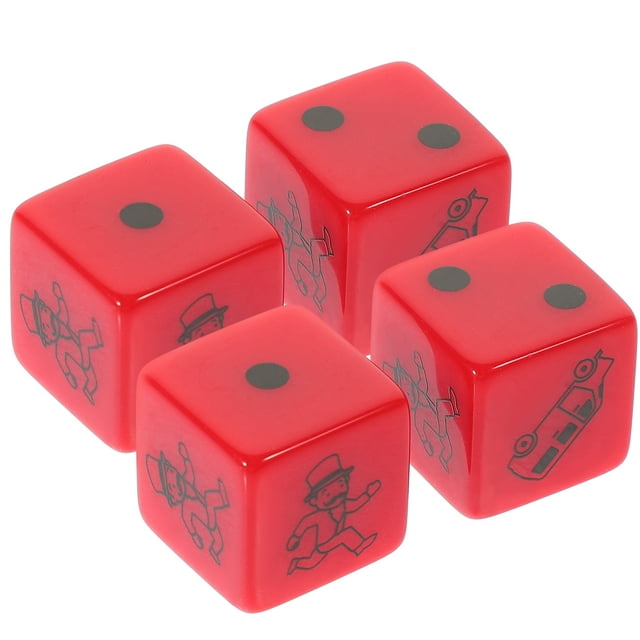 2 Set Dice Beer Portable Board Game Dice Amusement Toys Decider Game ...