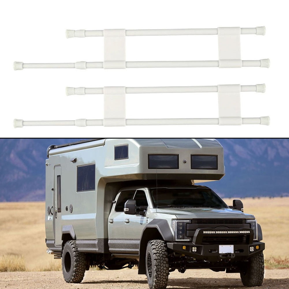 2 Set Double RV Refrigerator Bar Adjustable Tension Rods Up To 15.8 ...