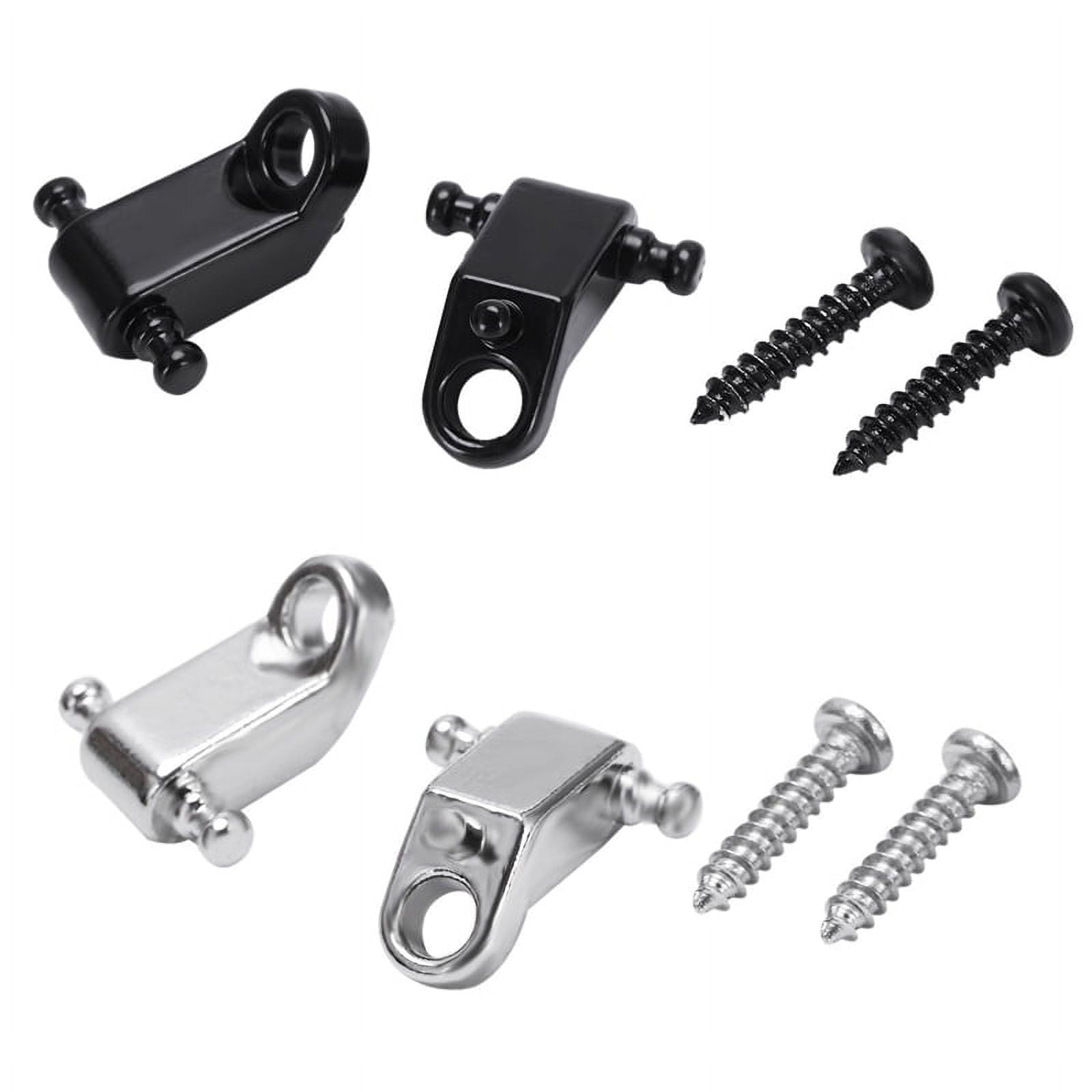 2 Set Electric Guitar Roller String Tree String Retainer - Black ...