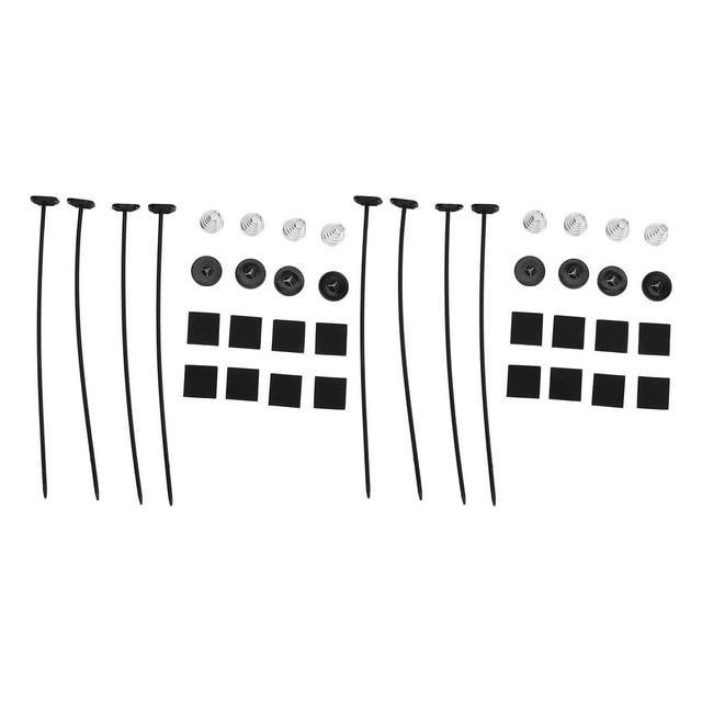 2 Set Fan Mounting Kit Through Radiator Fan Mount Kit for Electric ...