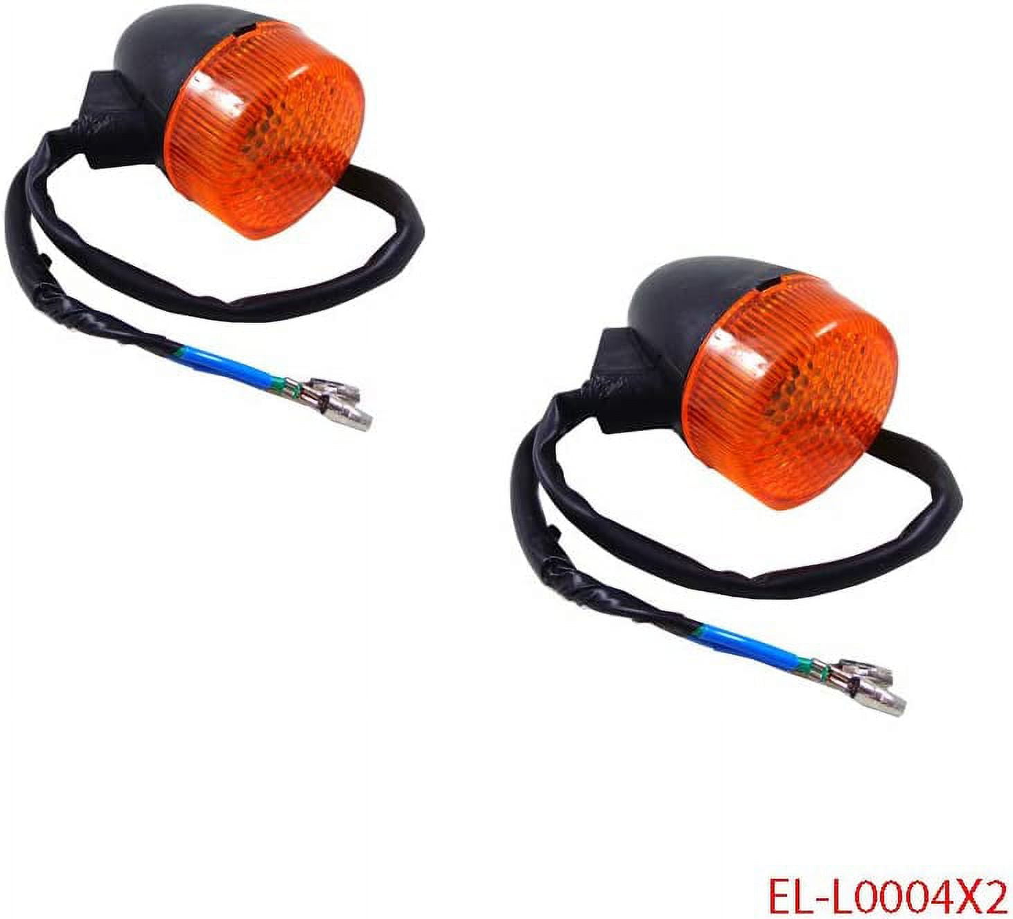 2 Set Front Turn Signal Light for 50cc 150cc GY6 Moped Scooter ...