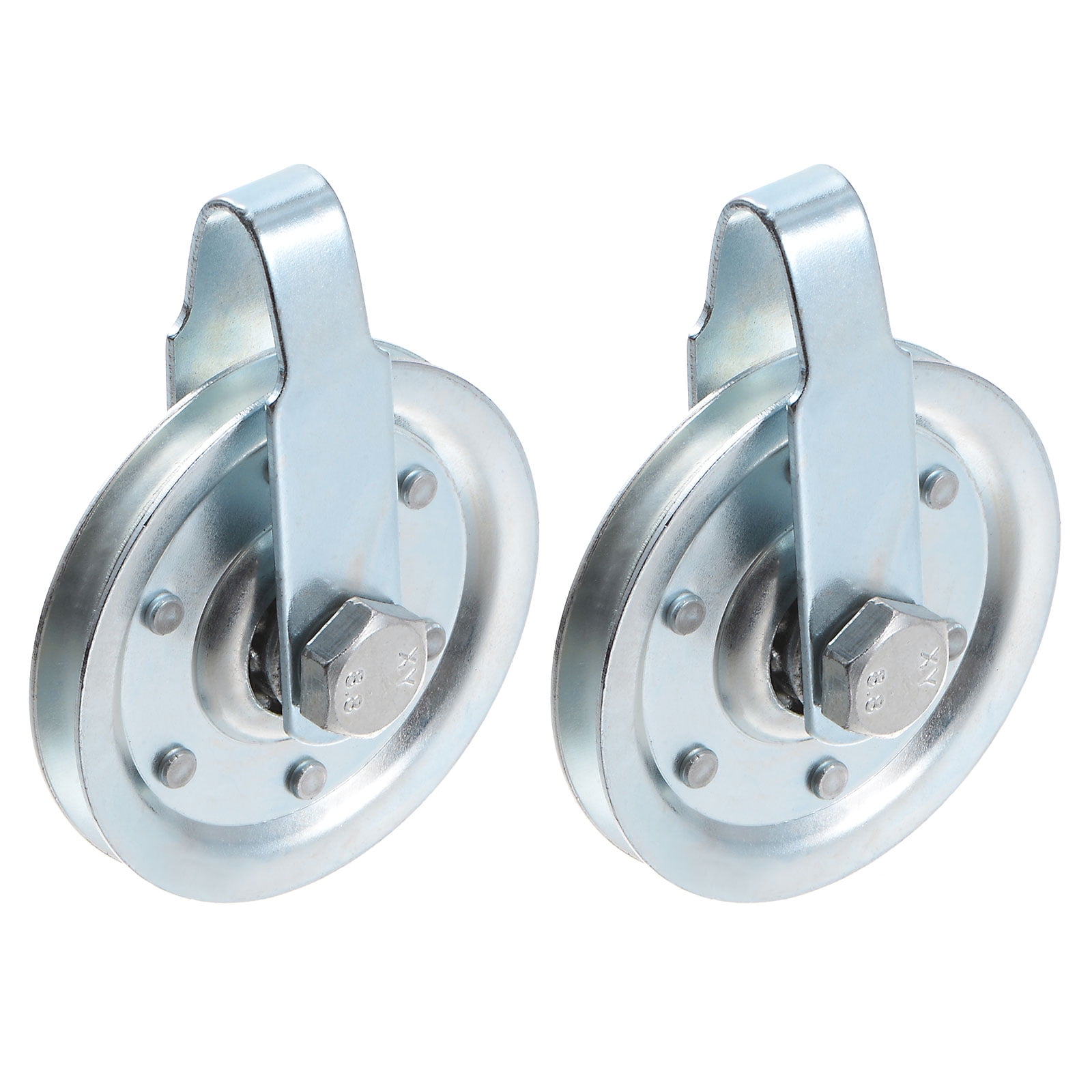 2 Set Garage Door Pulley 76mm 3" OD Garage Cable Pulley for Garage Door ...