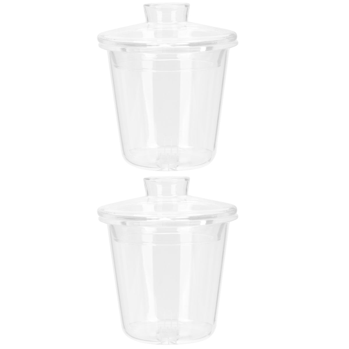 2 Set Glass Tea Kettle Filters Pot Infuser and Lid Water Bottle ...
