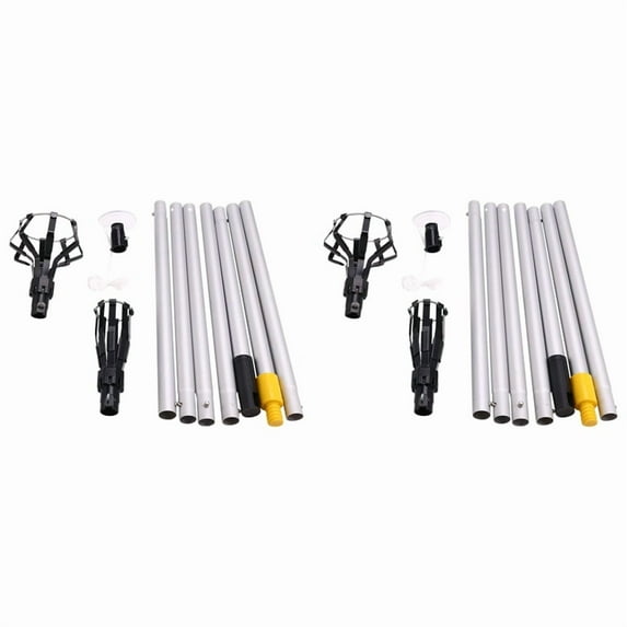 2 Set High Ceiling Light Bulb Changer, Assembled Extension Rod ...