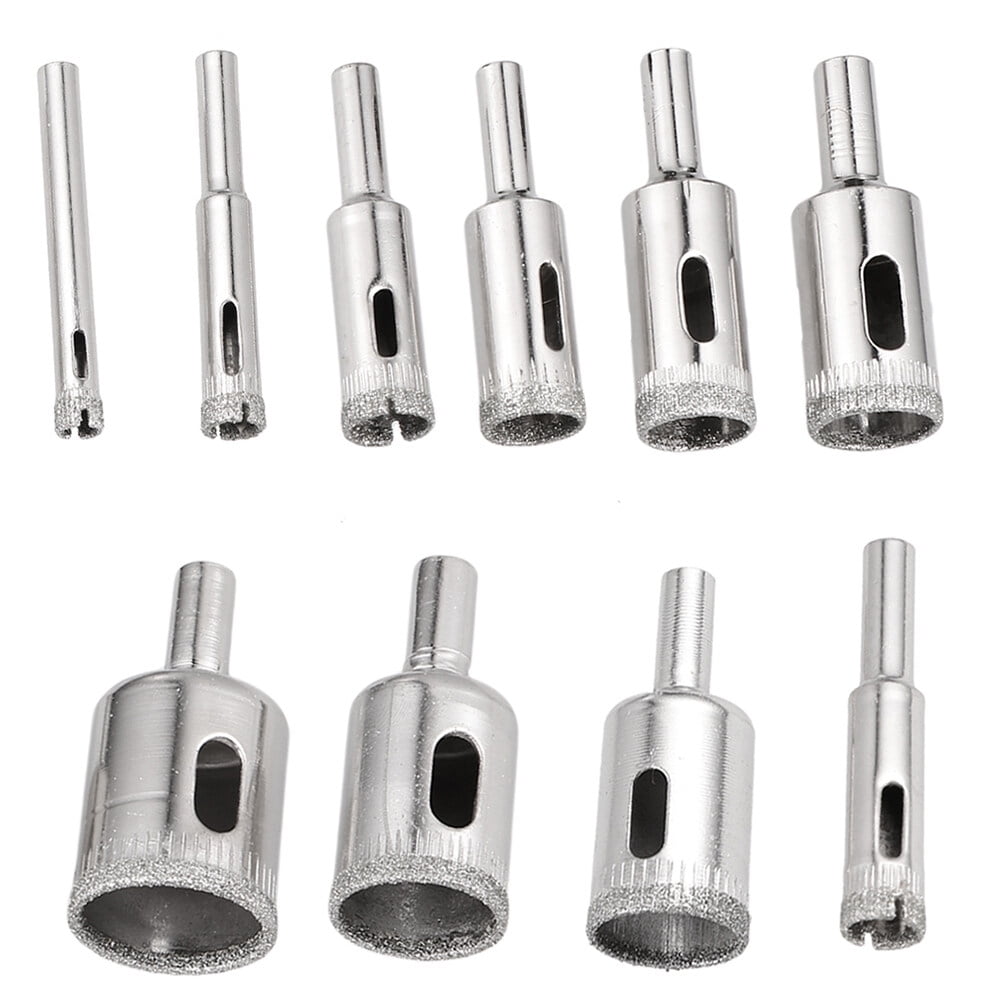 2 Set Hole Drilling Bit Electric Drill Bit Set Drill Bits Marble Drill ...