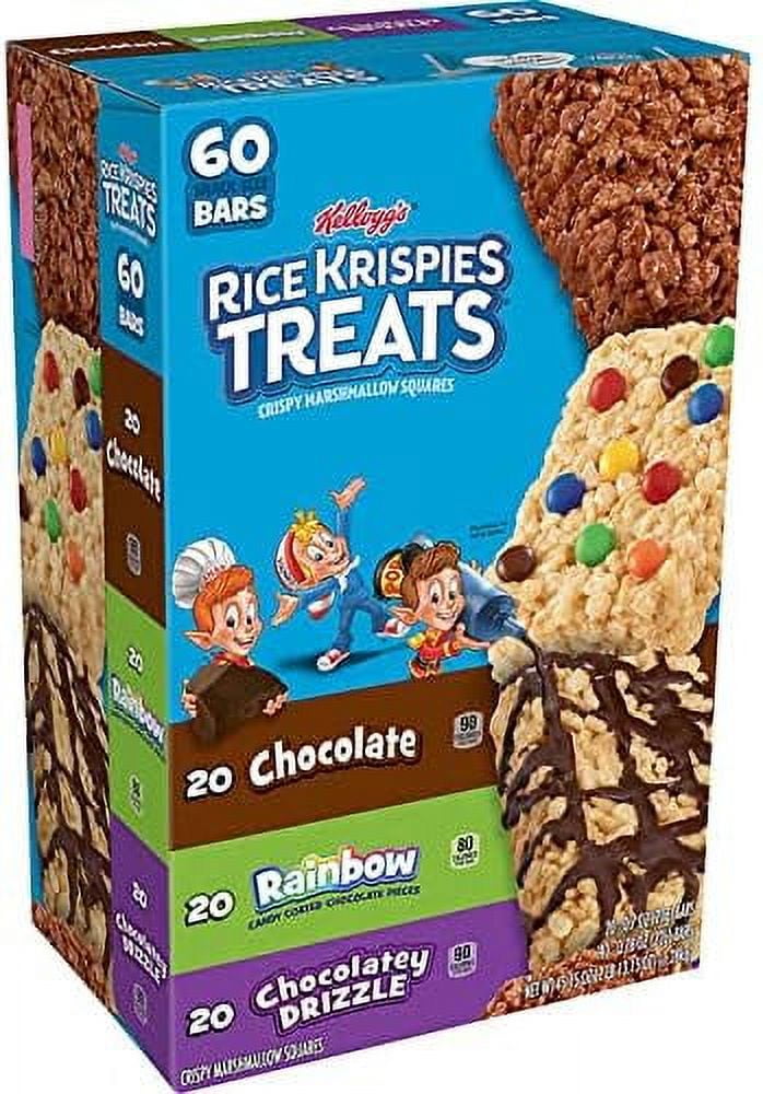 2 Set - Kellogg's Rice Krispies Treats, Variety Pack, 60 Ct - Walmart.com