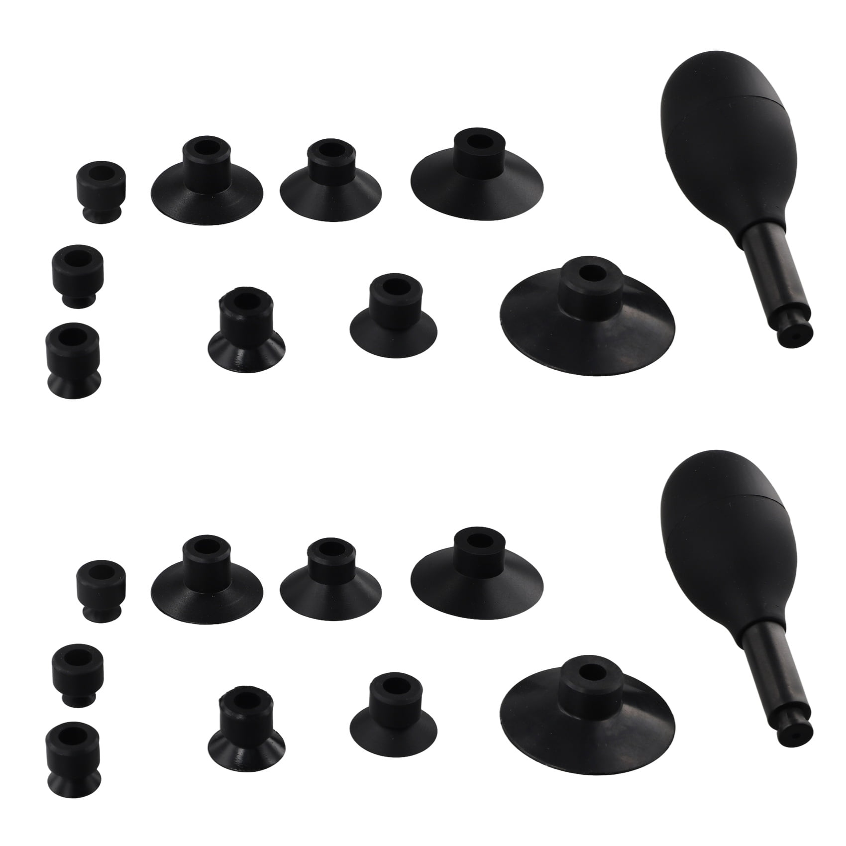 2 Set Lens Sucker Kit 10 in One with 18 Interchangeable Suction Cups ...