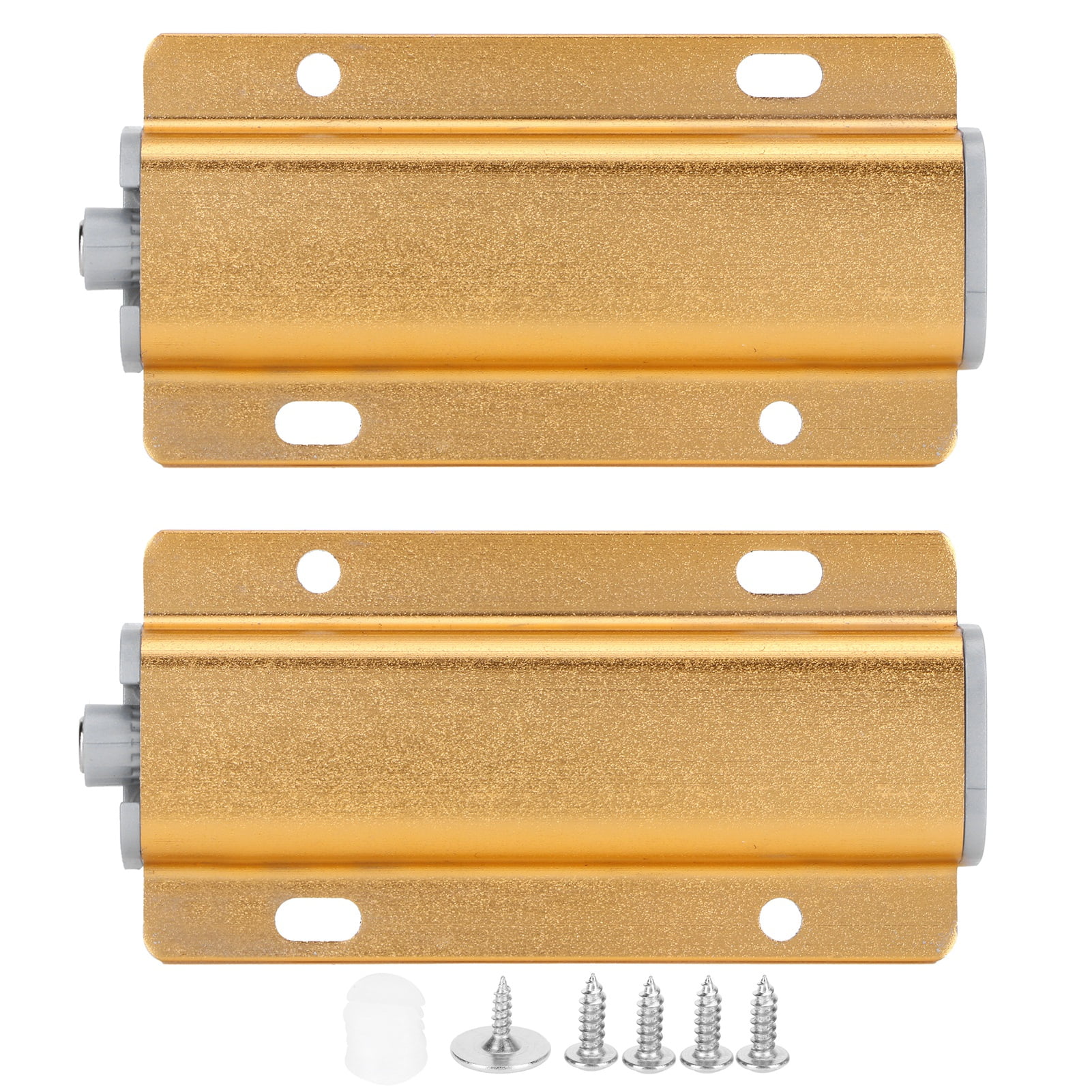 2 Set Magnetic Push Latch Open Door Damper for Cabinets Door Drawer ...