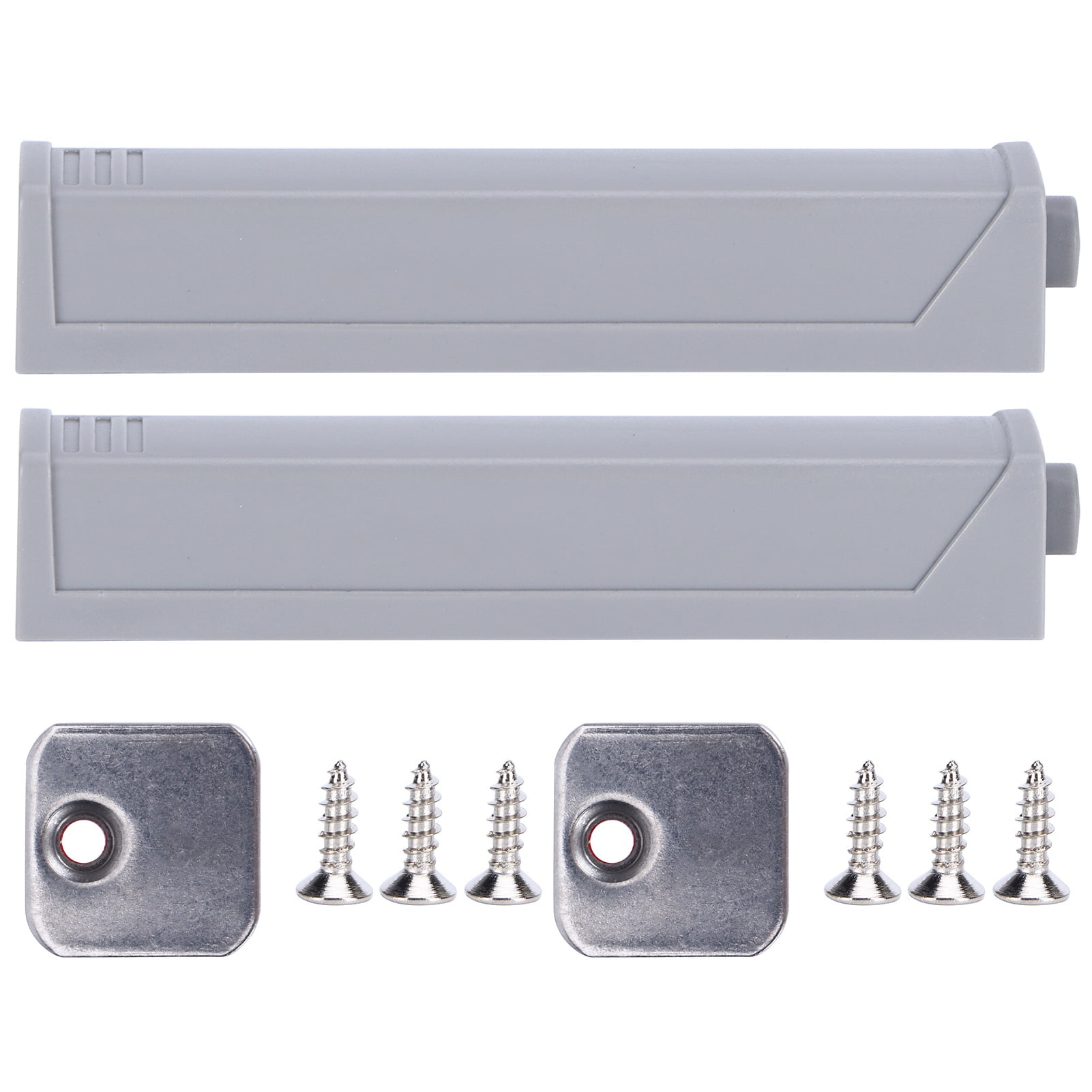 2 Set Magnetic Push Latches Drawer Damper Door Latches Push to Open ...