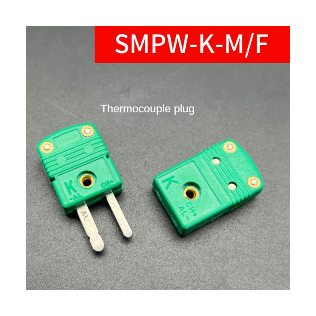 2 Set Mini K Type Thermocouple Wire Connectors Male Female Plug Adapter ...