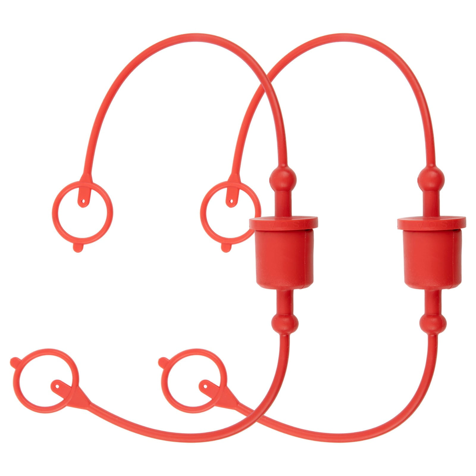 2 Set Of Hydraulic Quick Connect Quick Connect Coupler Cap with Dust ...