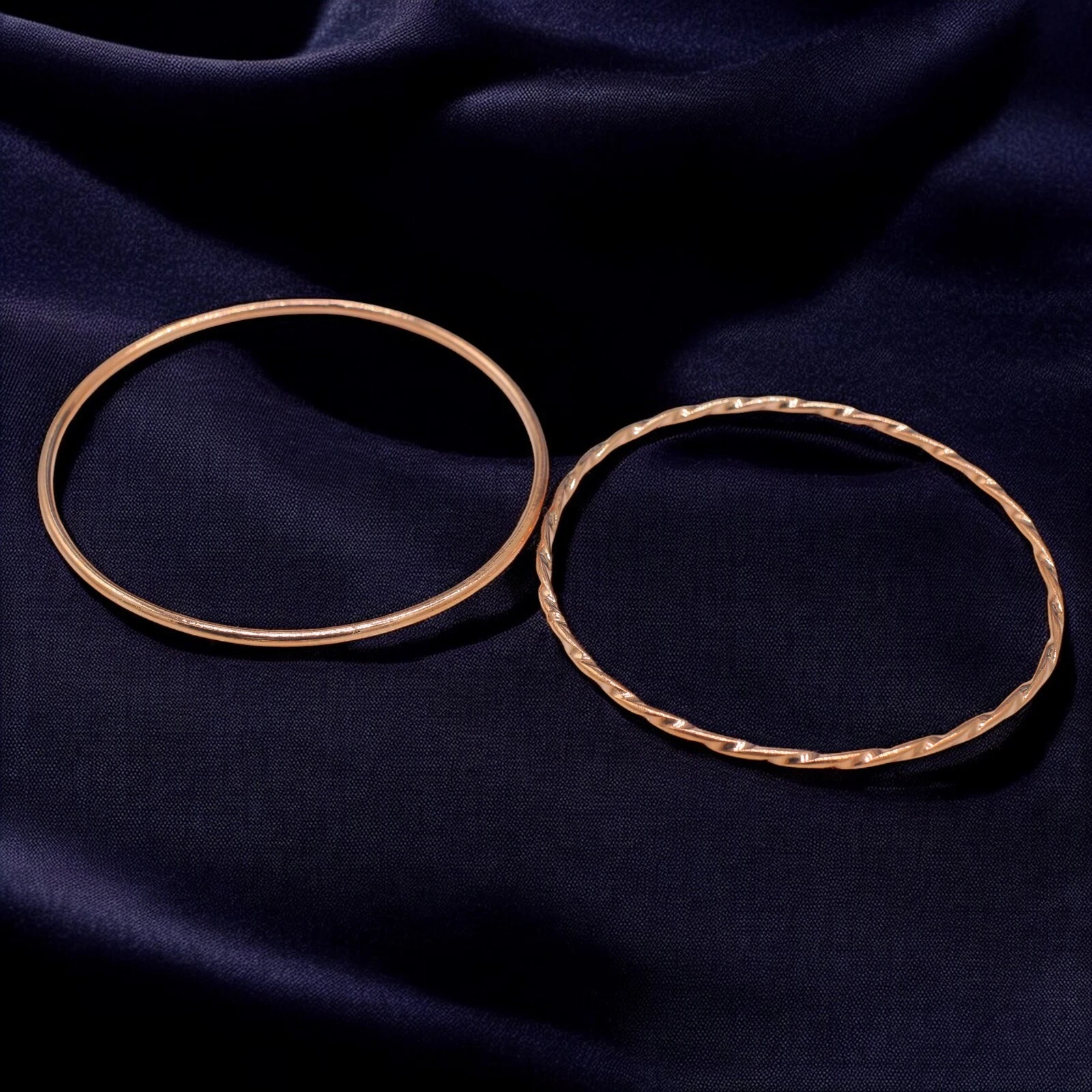 2 Set Of Solid Copper Cuff Bracelet For Women and Men Arthritis Copper ...