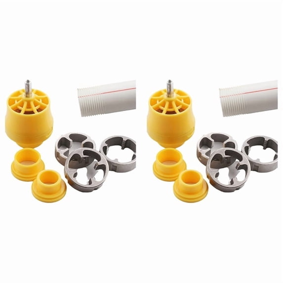 2 Set PVC Thread Maker Tool for Electric Drill,Electric Drill PVC ...