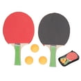 2 Set Ping Pong Balls Paddles Table Tennis Racket Ping Pong Set With Paddles Balls
