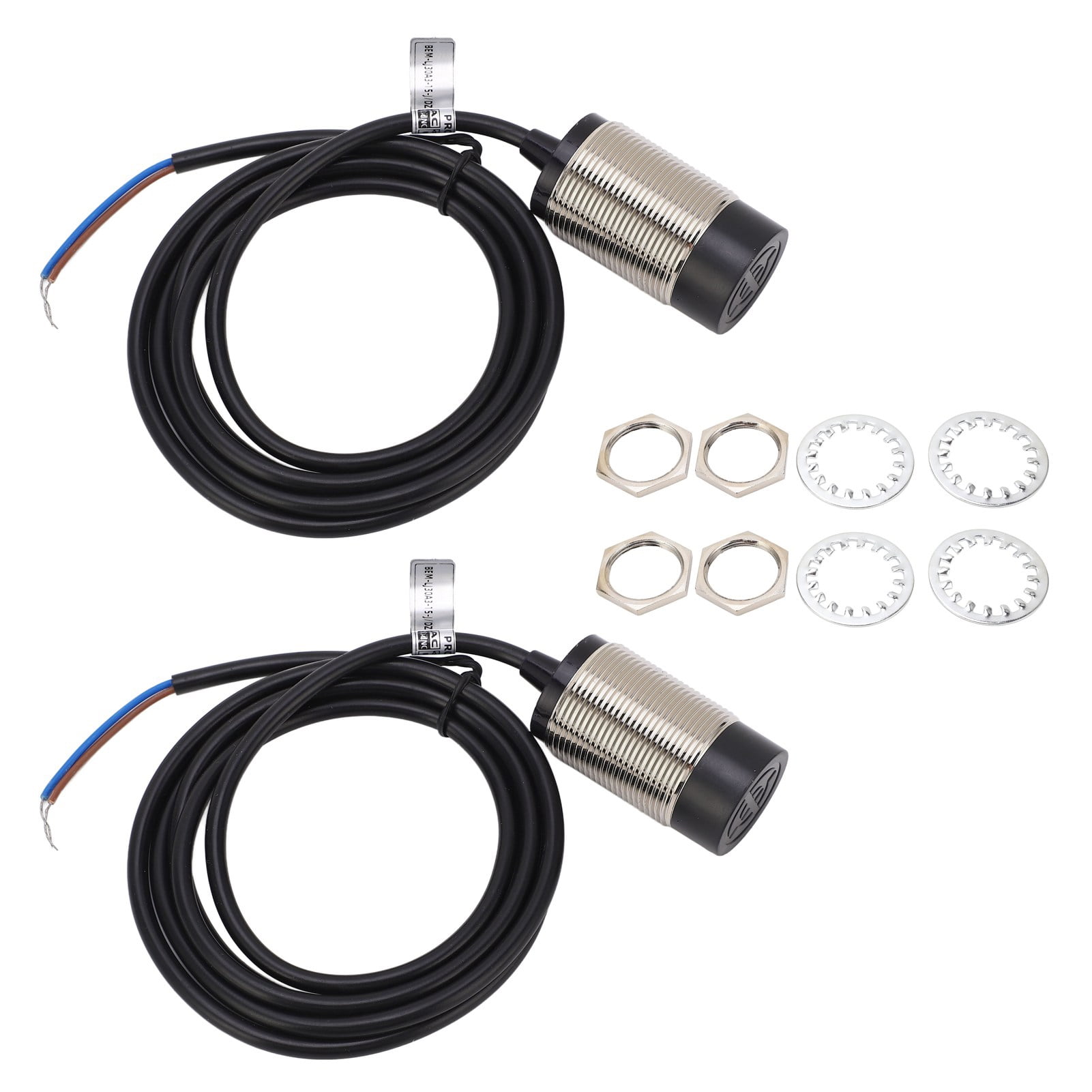 2 Set Proximity Switch Inductive AC NC Normally Closed 2 Wire Cylinder ...
