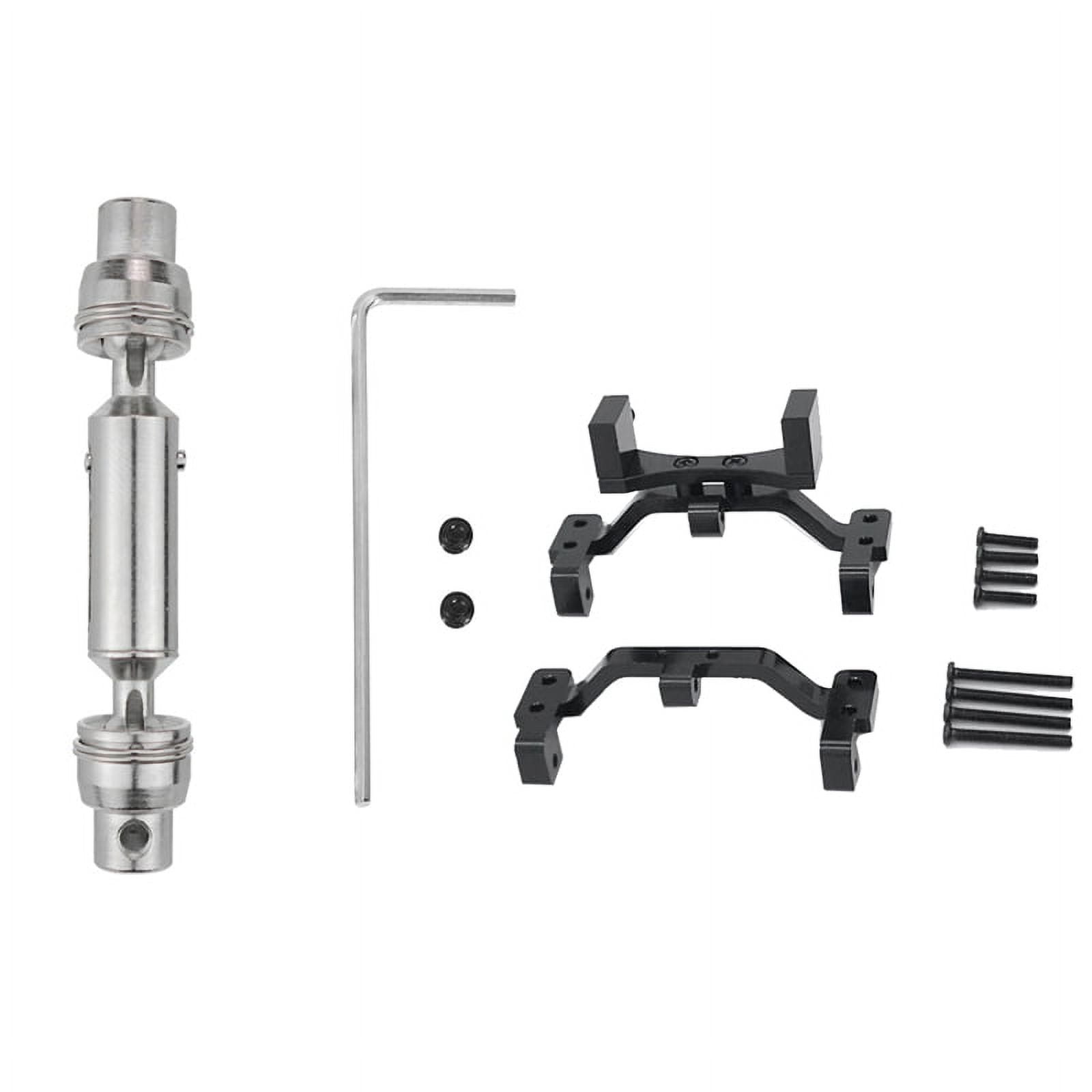 2 Set RC Car Part:1 Set Upgrade Metal CVD Drive Shaft & 1 Set Metal ...