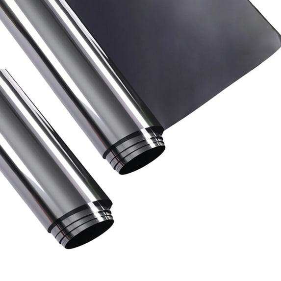 2 Set Reflective Glass Tint Mirror Window Film See Out Not in UV Sun ...