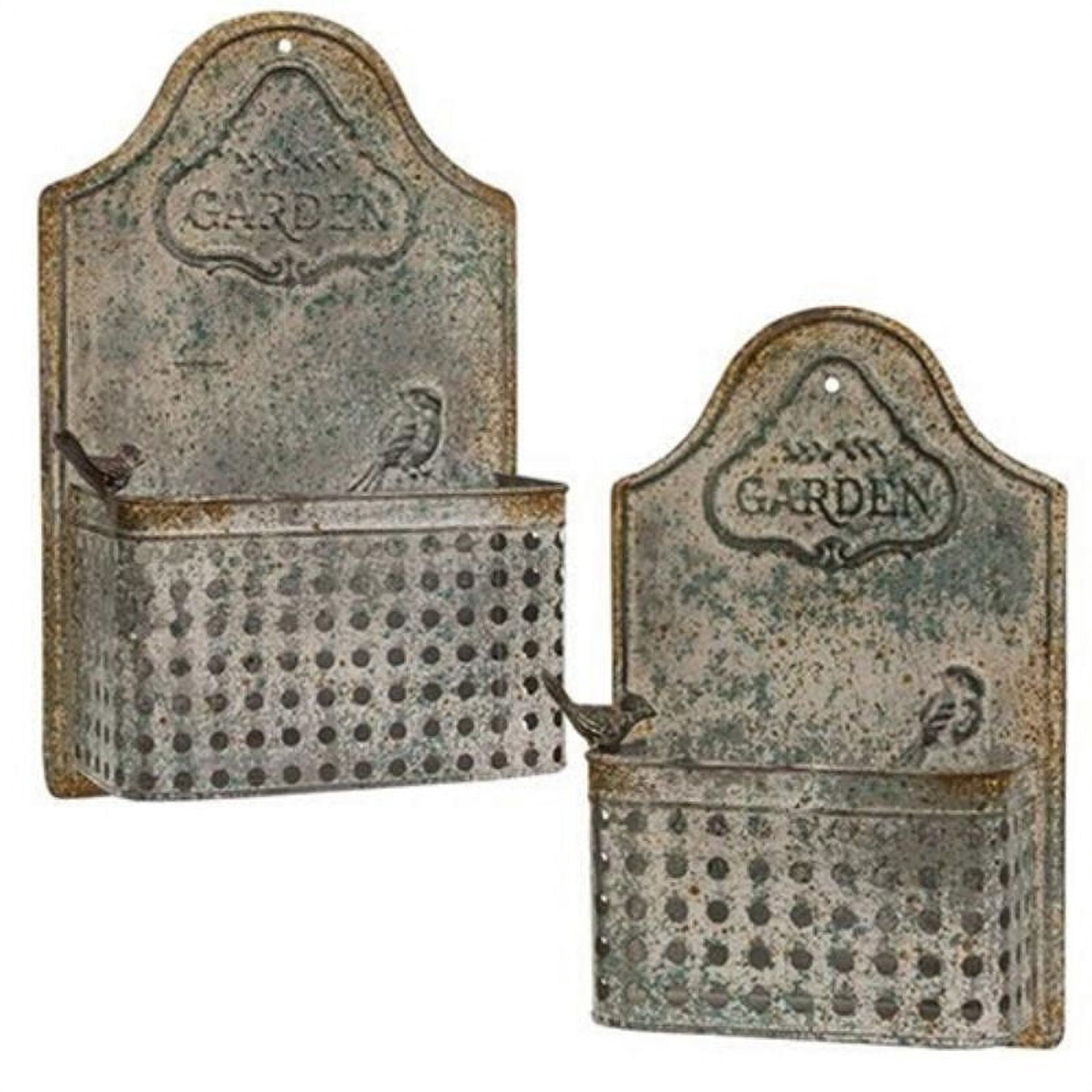2/Set Rustic Bird Garden Wall Planters - Walmart.com