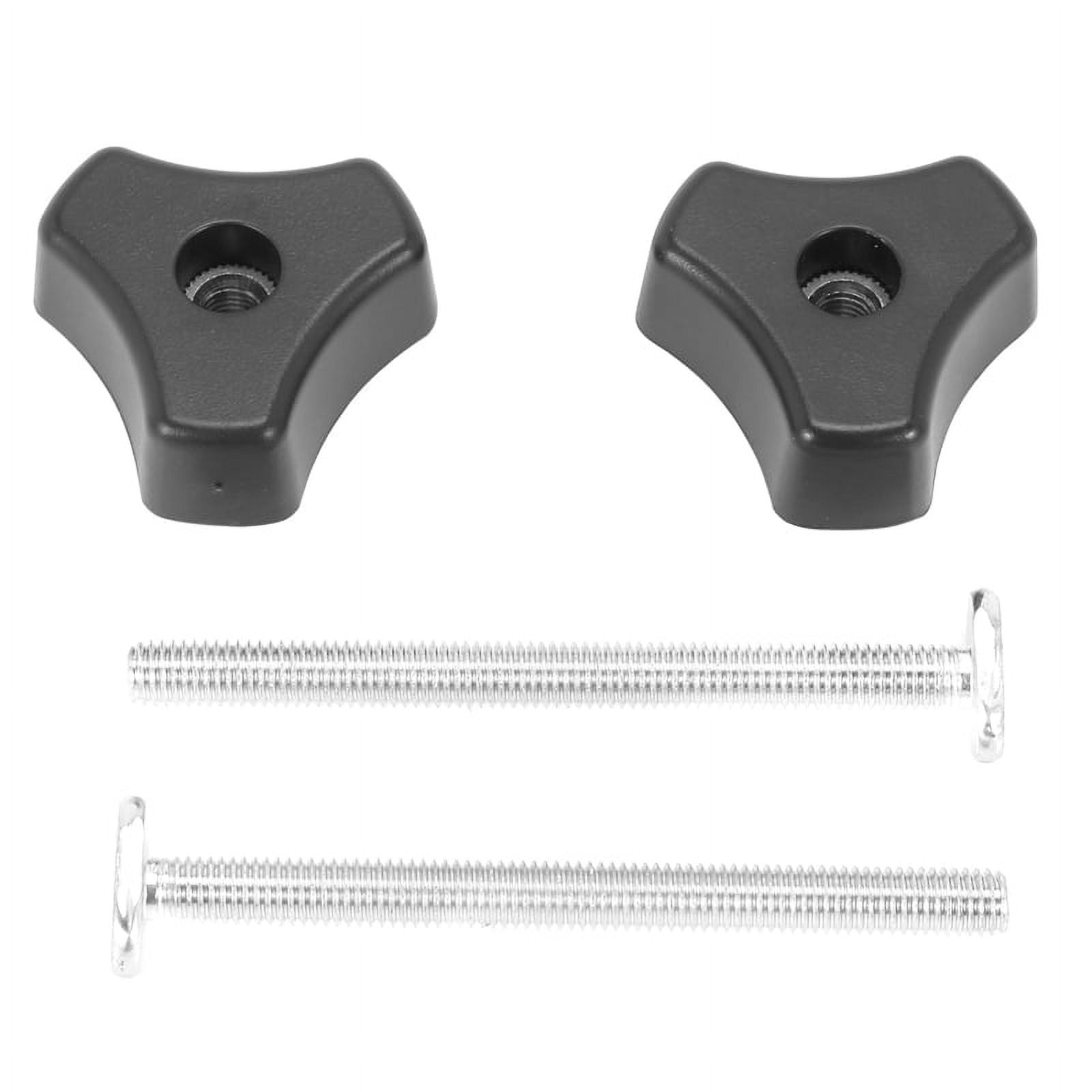 2 Set T Screw and M8 Plastic Handle,Metal Quick Acting Hold Down Clamp ...