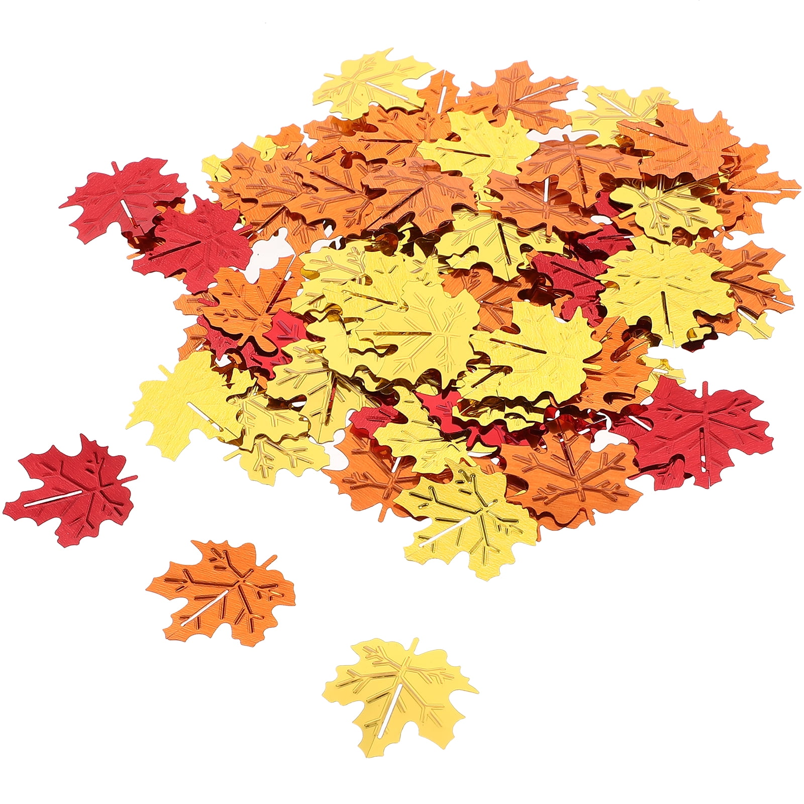 2 Set Thanksgiving Table Decoration Confetti Ornament Fall Confetti ...