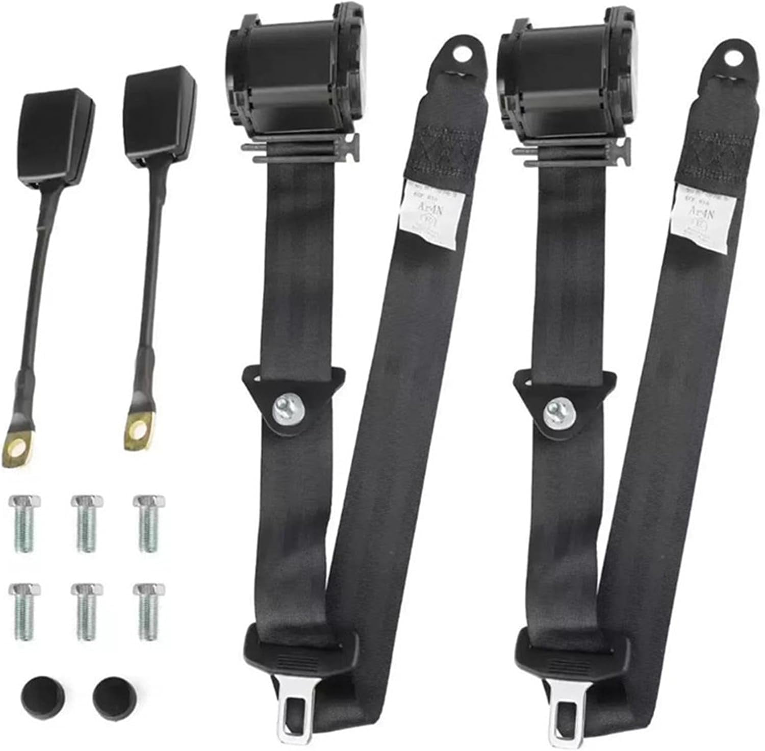 2 Set Universal 3pt Adjustable Retractable Lap Suitable for ...