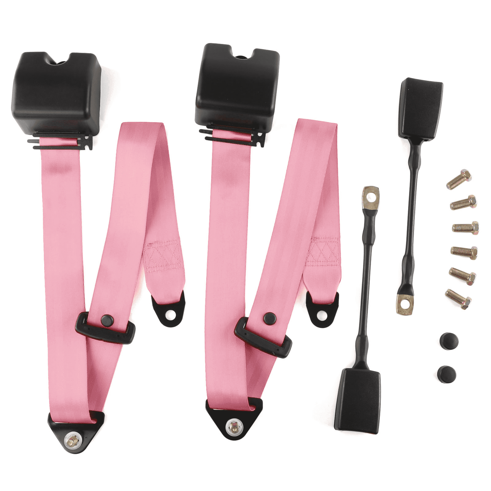 2 Set Universal 3pt Adjustable Retractable Lap Suitable for ...