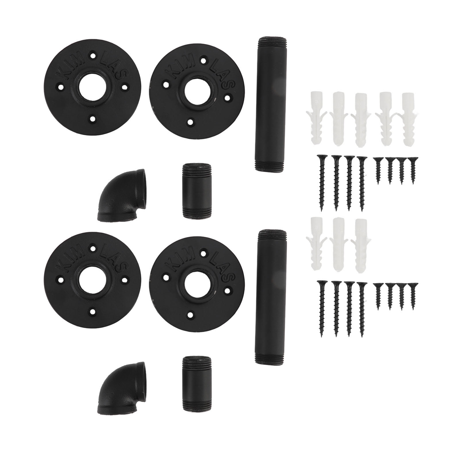 2 Set Water Pipe Rack Wall Mounted Hanging Succulent Green Radish ...