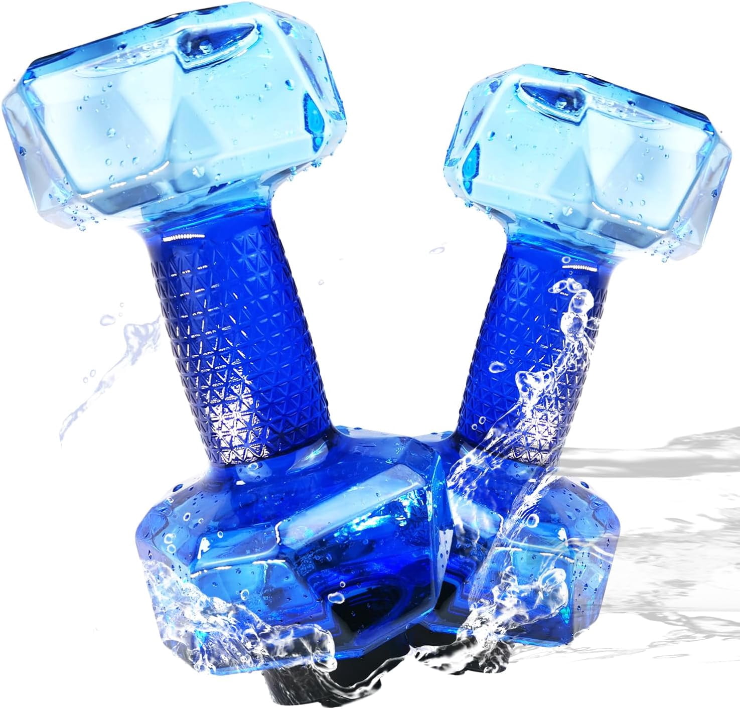 2 Set Water Weights for Pool Exercise, Upgraded PE Water Dumbbells Pool ...