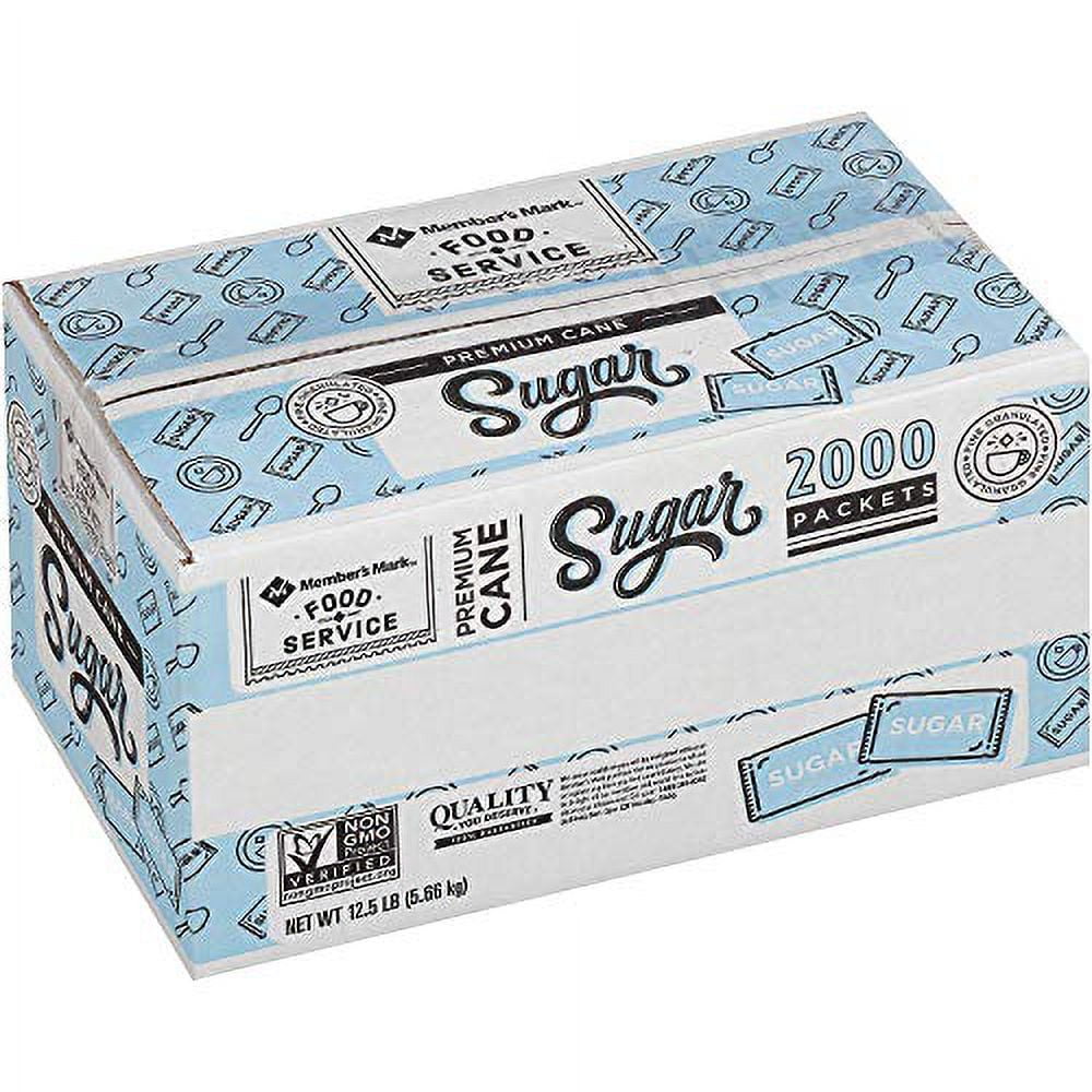 2 Set - Wholesale Lot 2000 Premium Cane Sugar Packs 3g Packets for ...