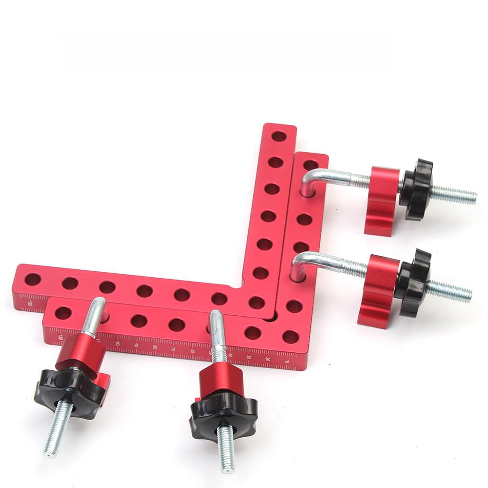 2 Set Woodworking Precision Clamping Square L-Shaped Auxiliary Fixture ...