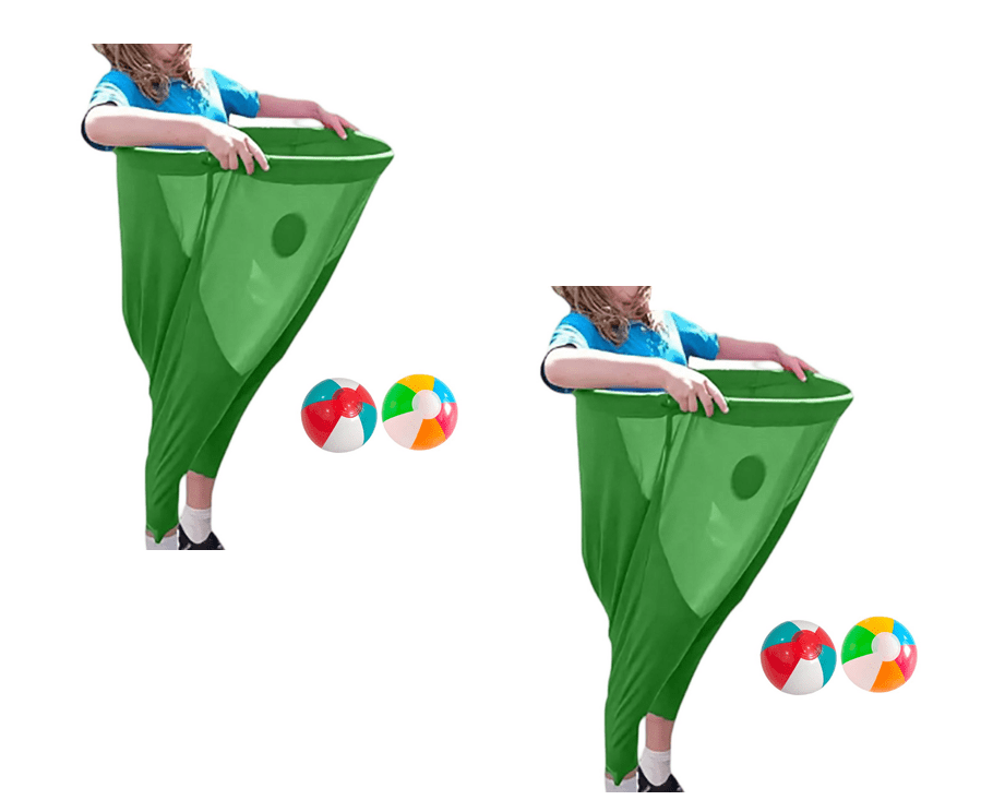 2 Set Yard Games Granny Pants Outdoor Party Game, Group Ball Activity ...