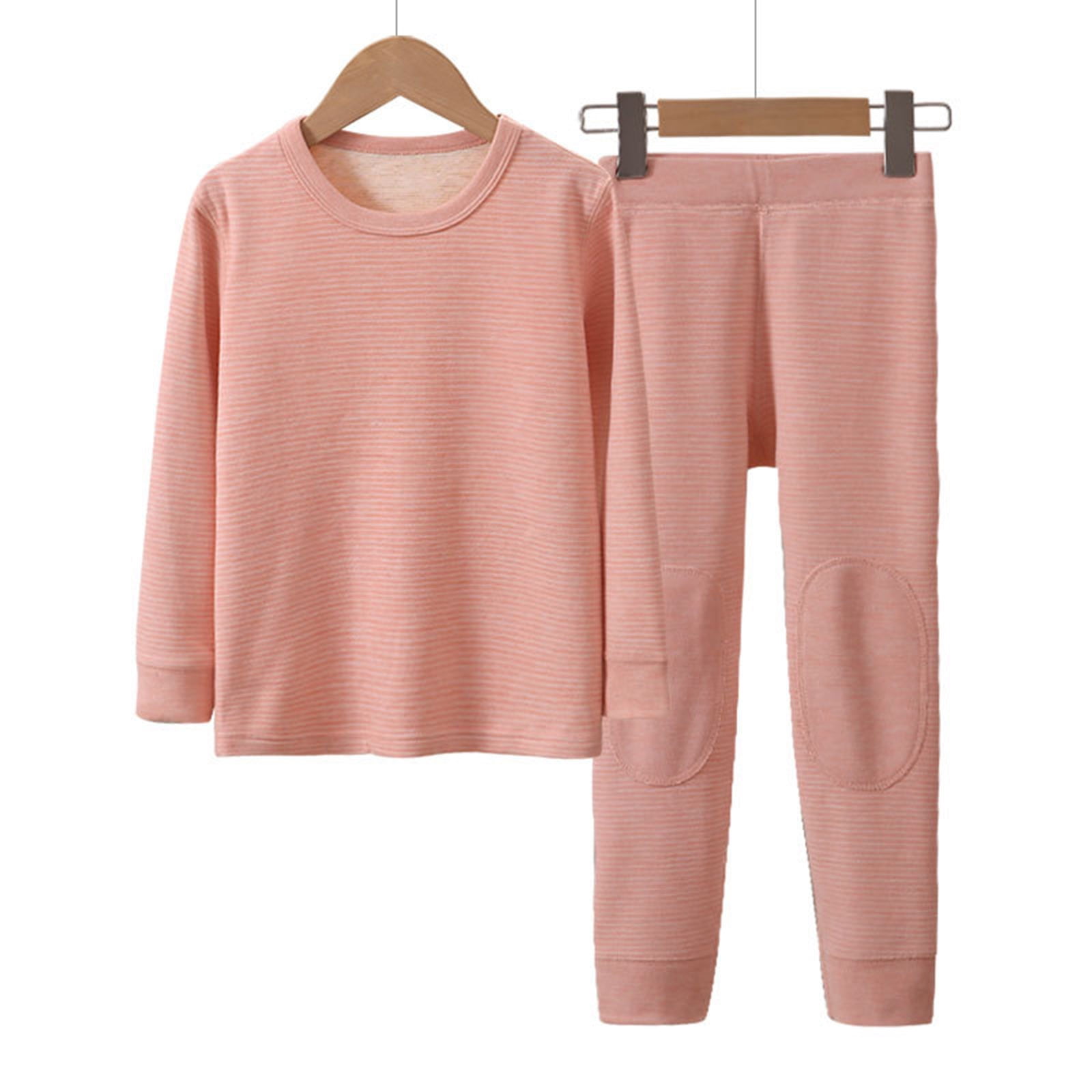 2 Set Youth Kids' Thermal Underwear Set Compression Shirt Leggings ...