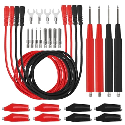 2 Sets 16 in 1 Multimeter Test Leads Kit Digital Probes & Leads Set ...