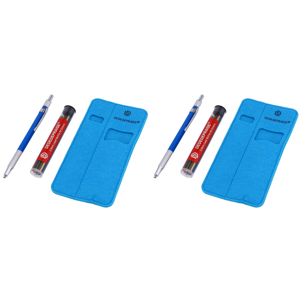 2 Sets 20 Color Pencil Refill Suit Coloured Pencils Art Activity Pen ...