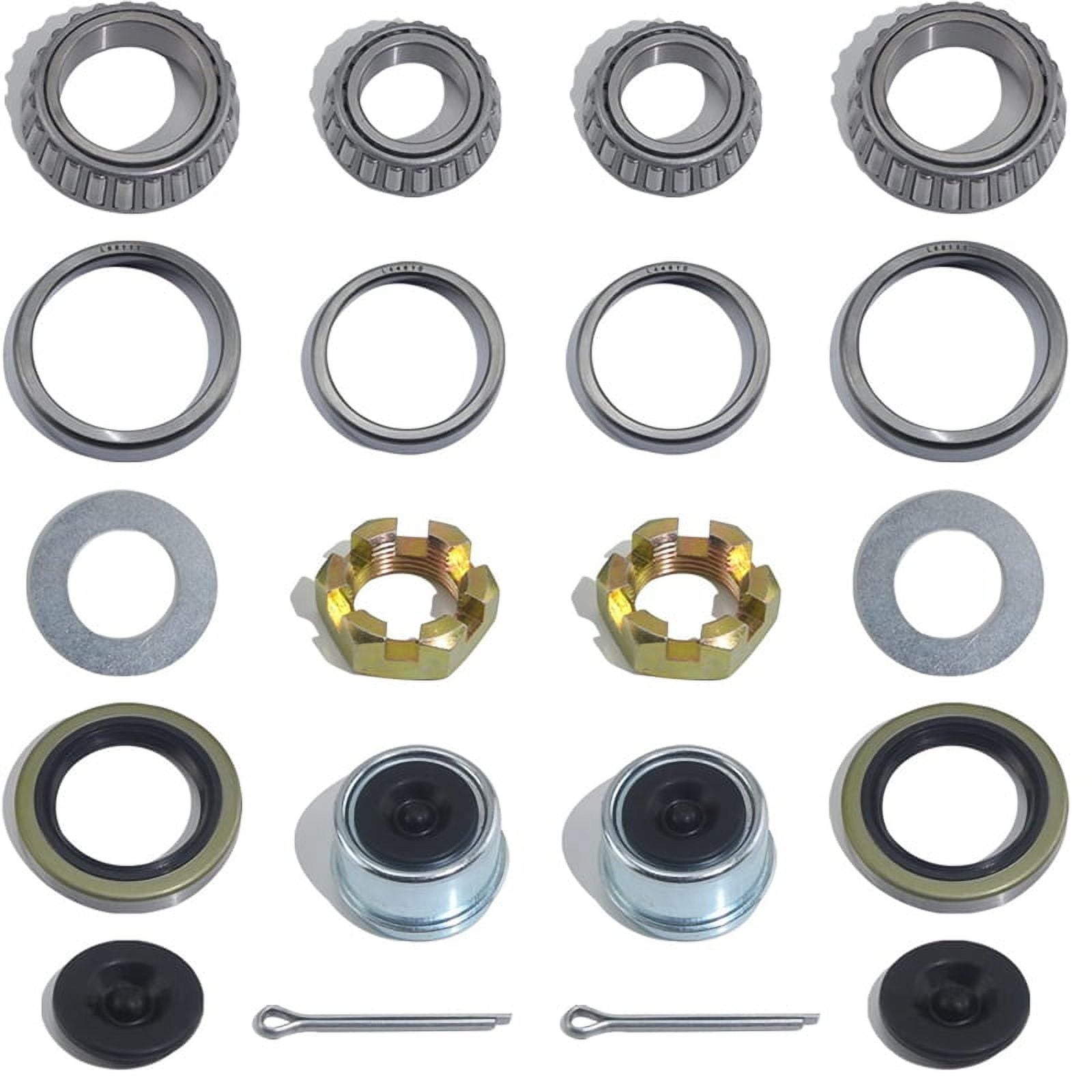 Symkmb 2 Sets 3500 LB Boat Trailer Axle Bearing Kits, L68149 L44649 ...