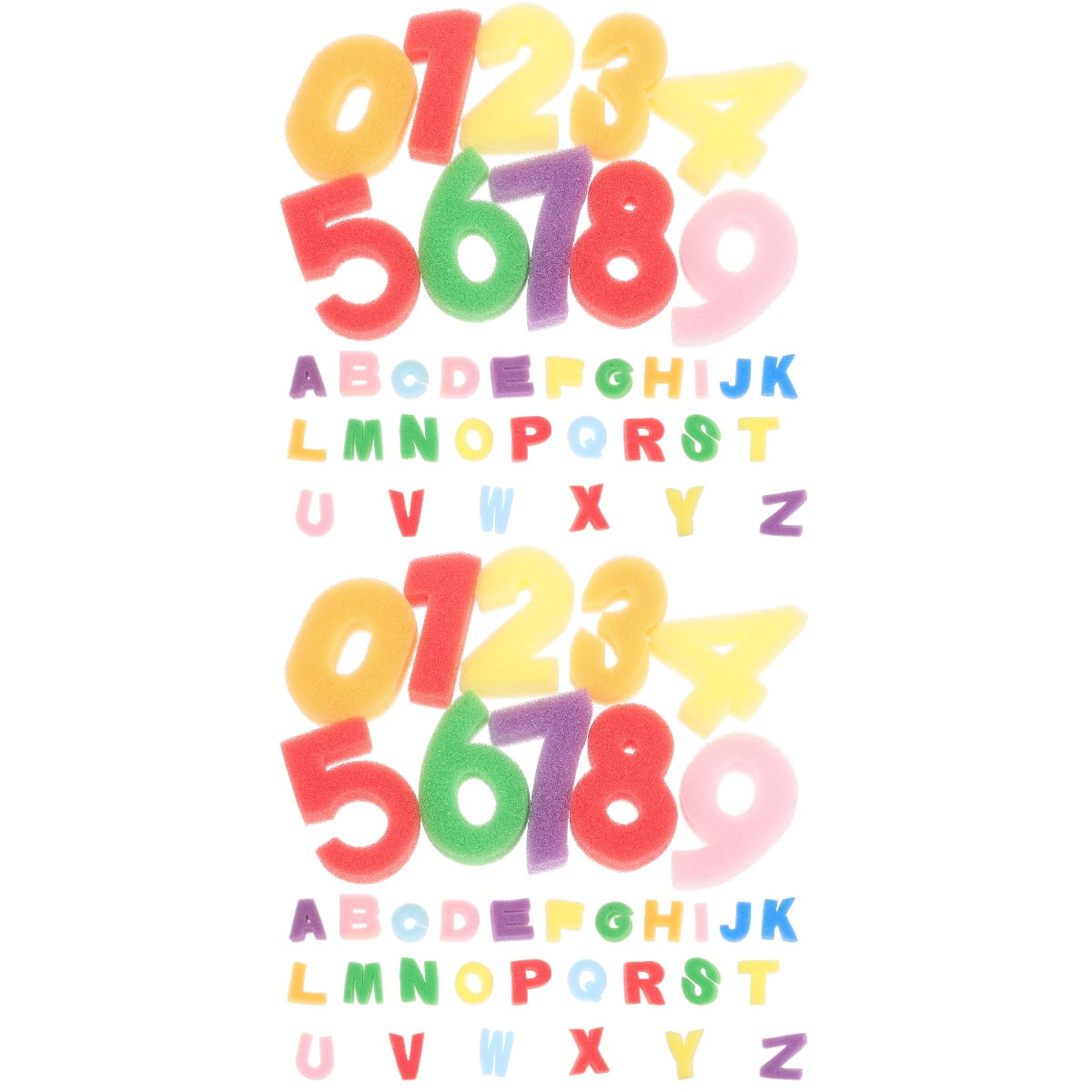 2 Sets A-Z Letters Sponge Stamper Stamping Tool Graffiti Painting ...