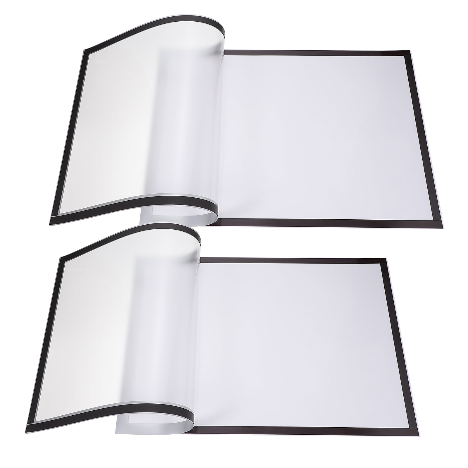 2 Sets Adhesive Magnetic Photo Frame Paintings Display Poster Picture ...