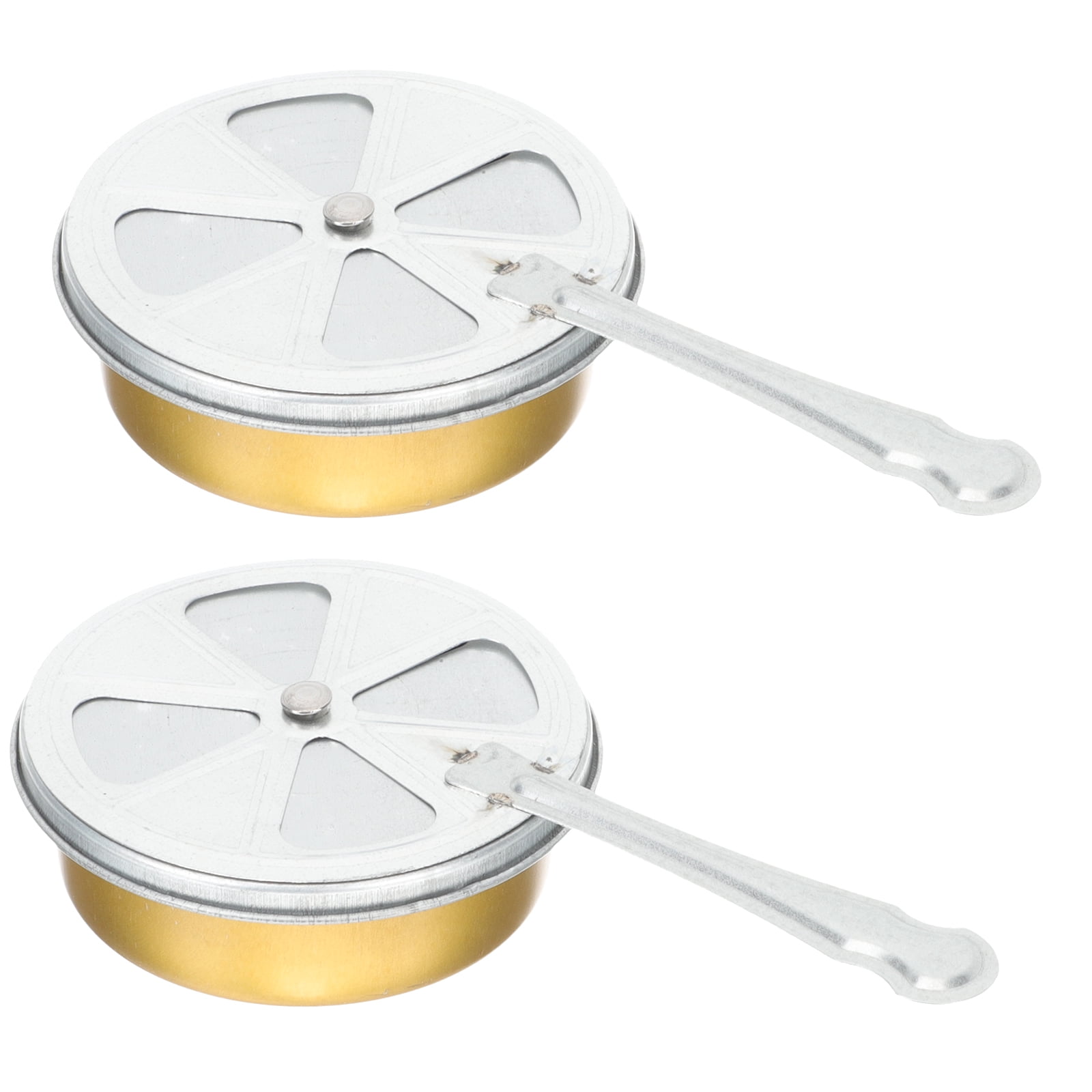 2 Sets Alcohol Camping Stove Fuel Oven Case Furnace Stainless Steel ...